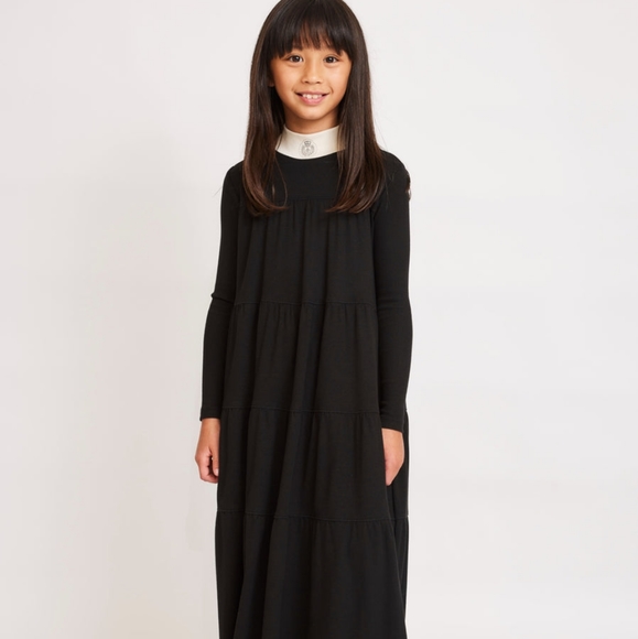 Parni Design | Dresses | Nwt Parni Tiered Ribbed Cotton Maxi Dress ...